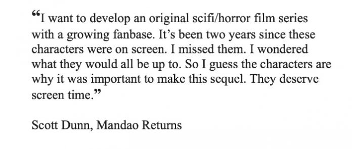 Mandao Returns - Q and A With Writer / Director Scott Dunn On Why He ...